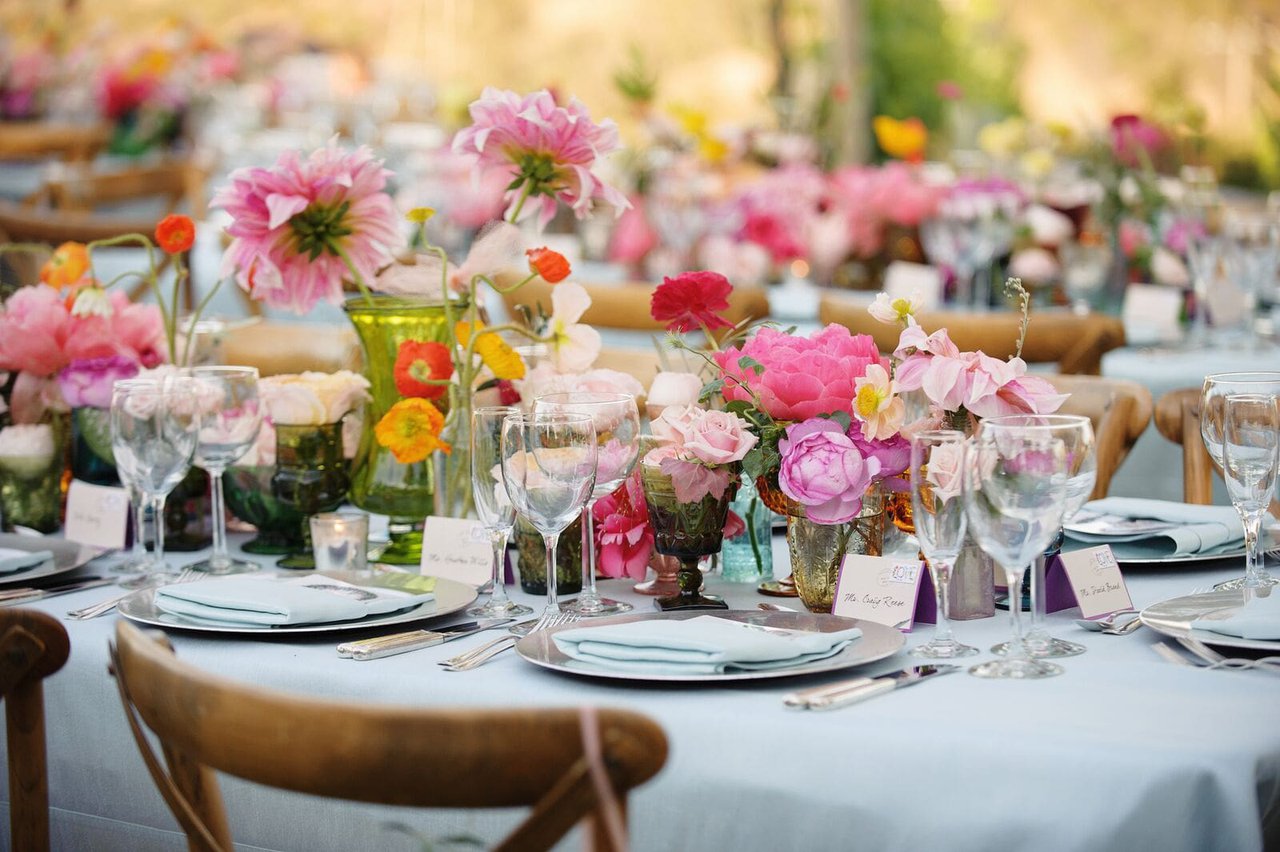 Colorful Outdoor Wedding by David Pressman Events