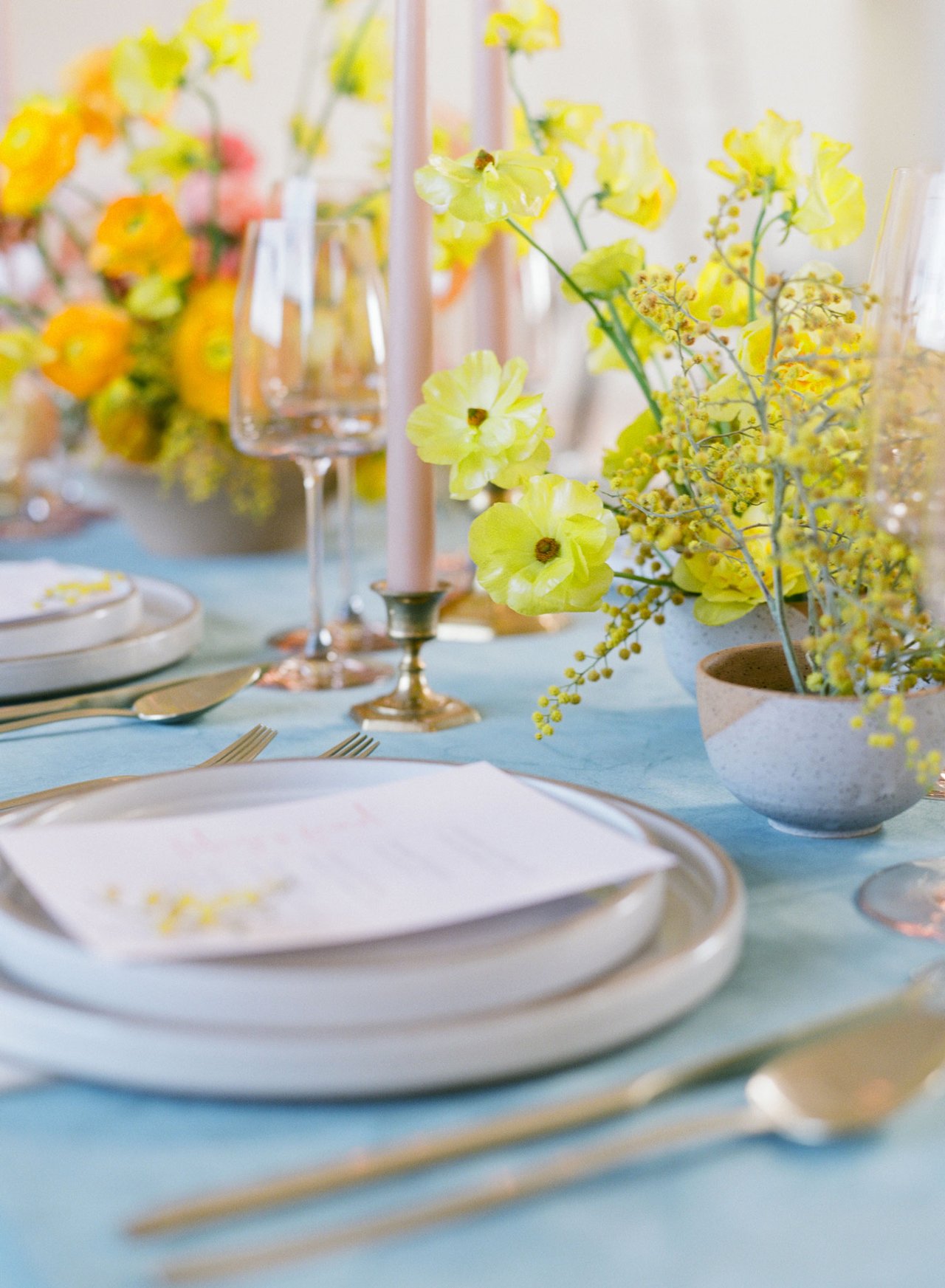 Close Up of Place Setting