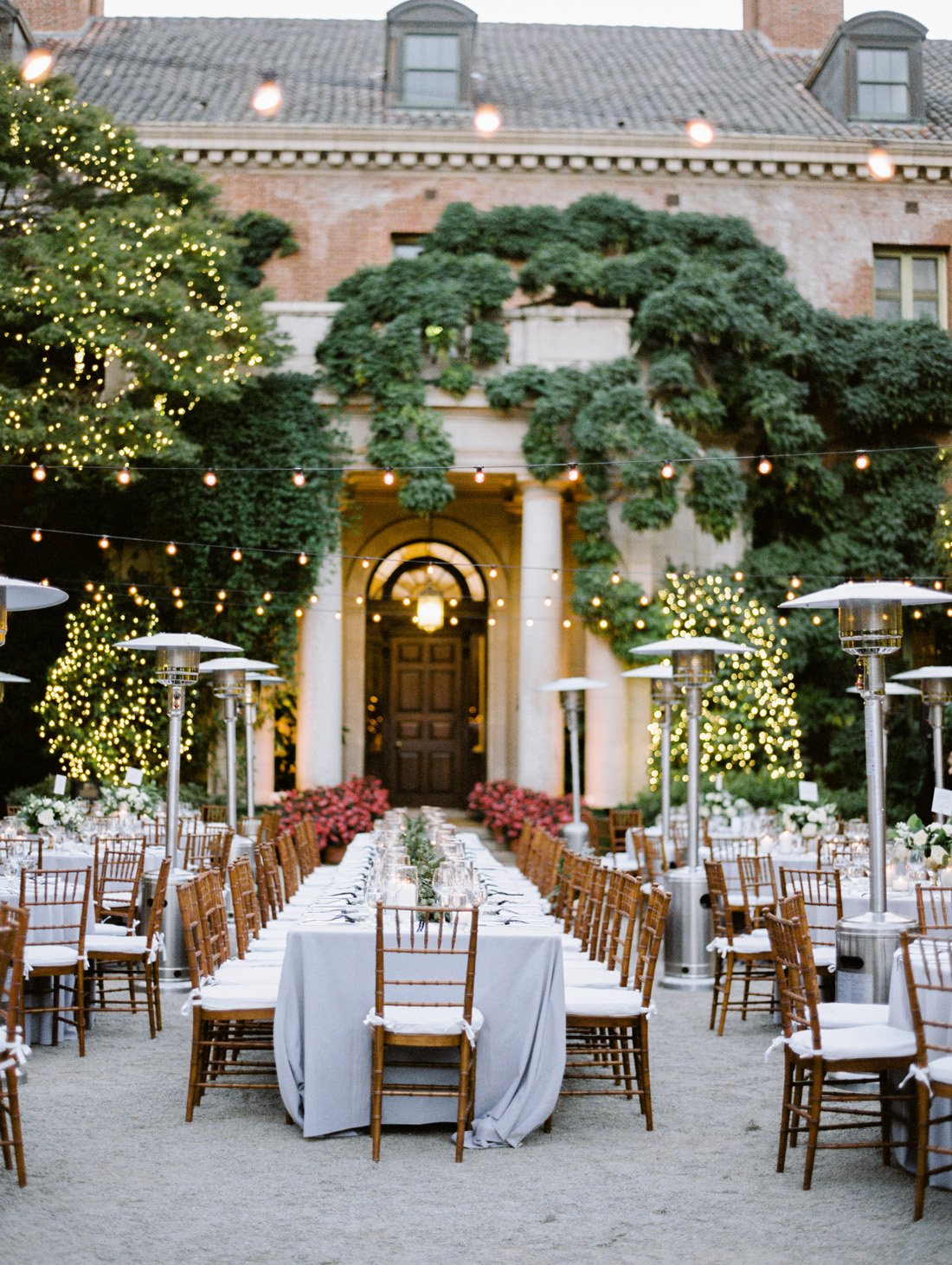 Alfresco Courtyard Reception