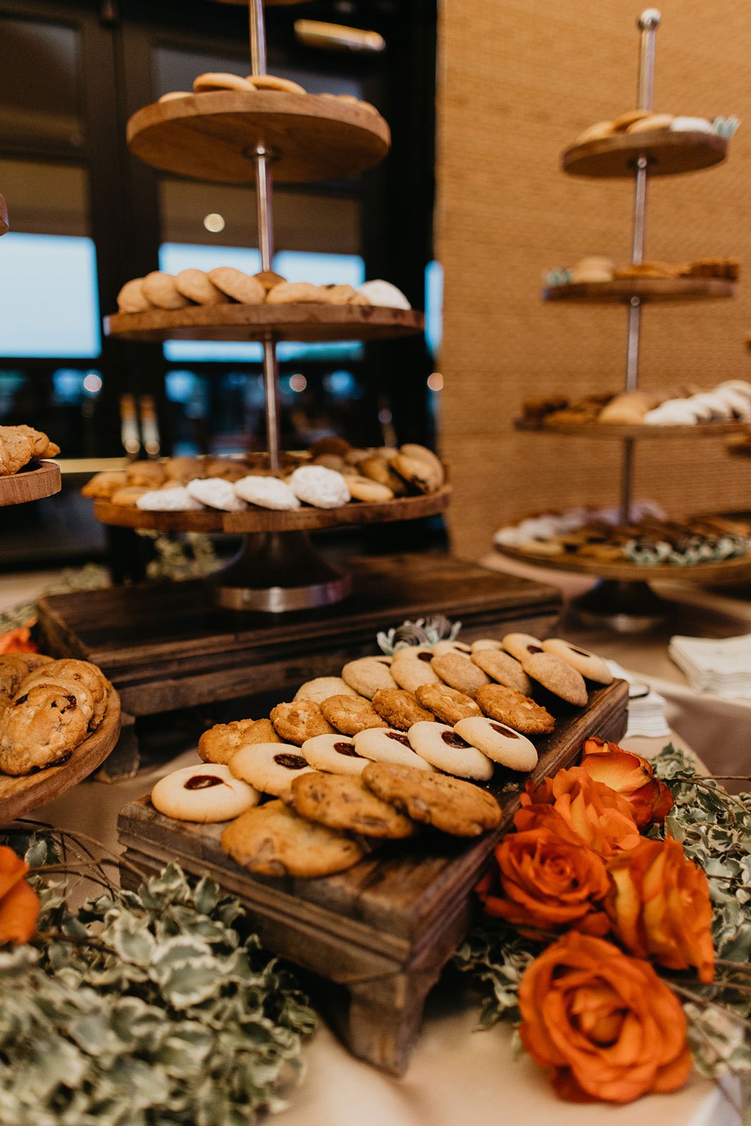 Cookie Table at Wedding Reception
