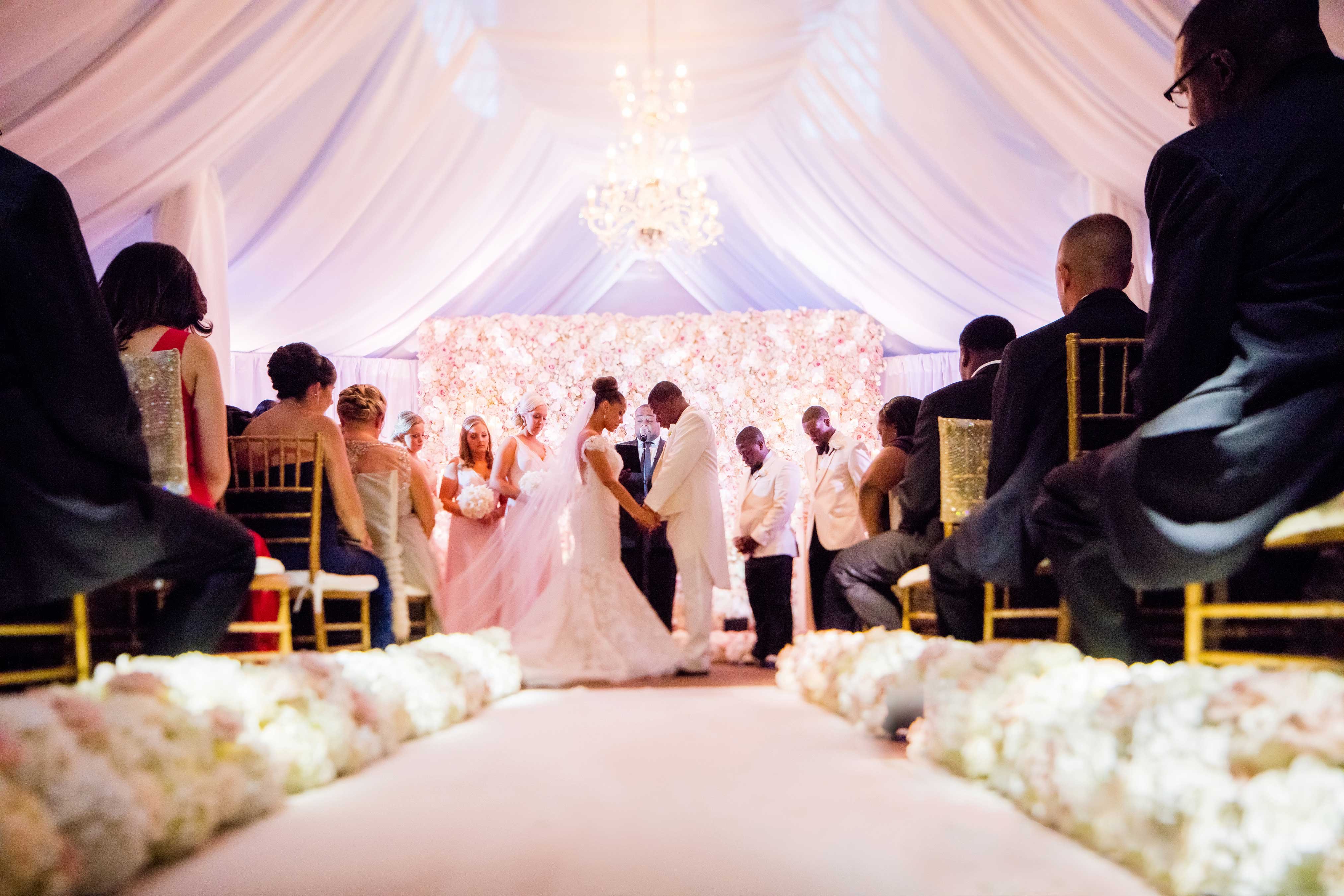 Tracy Morgan & Megan Wollover's Luxury Wedding - Inside Weddings