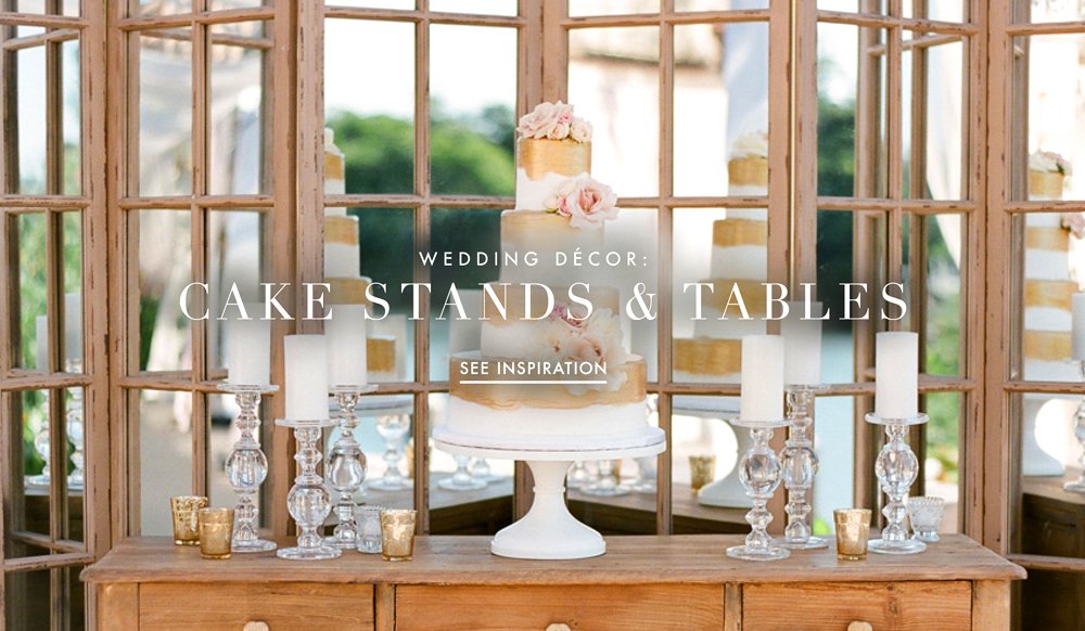 Whimsical Wooden Cake Stands for Nature-Inspired Weddings