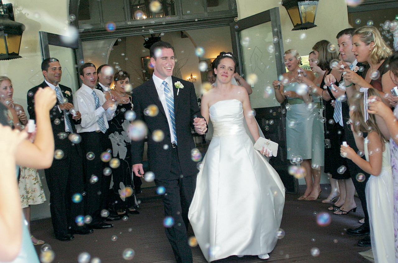 Bubble Wedding Send Off