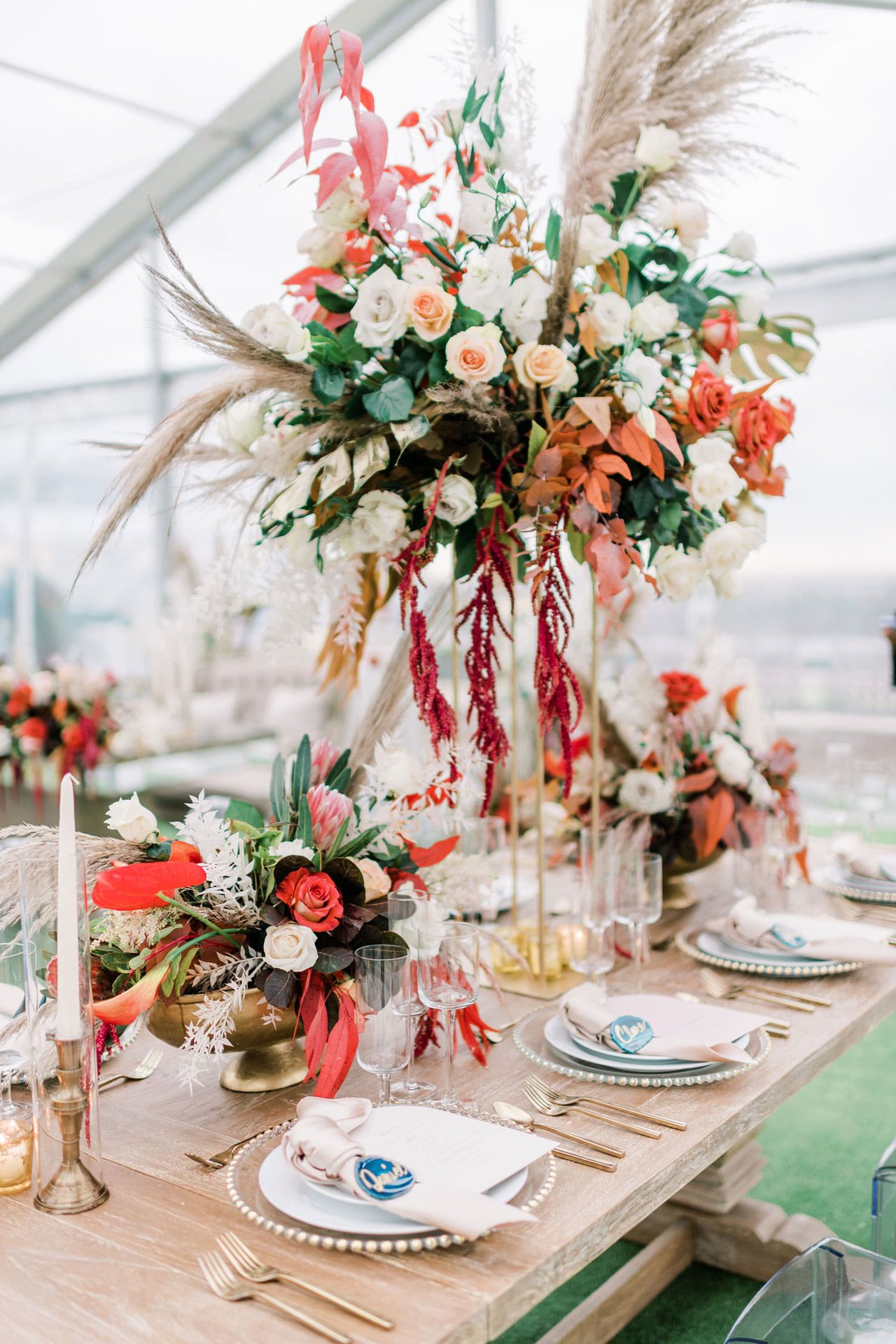 Boho Wedding Centerpiece - The Savvy Consultants