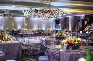 A Traditional Church Ceremony + Vibrant Ballroom Reception