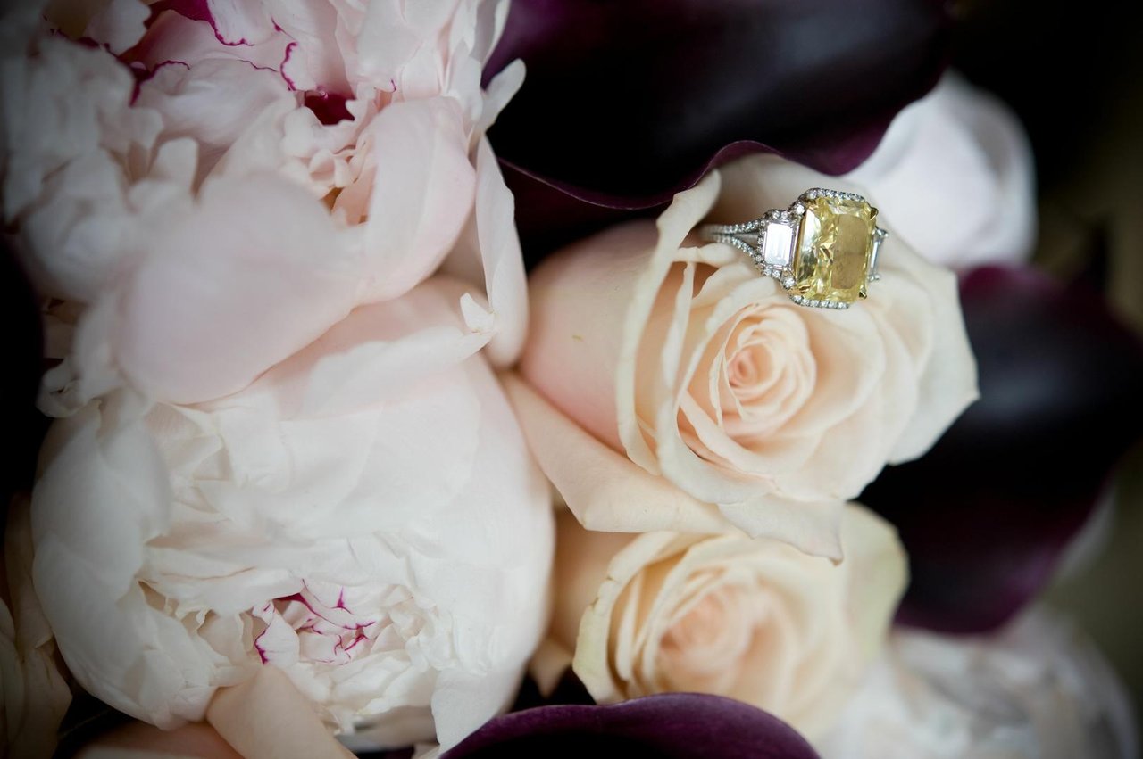 Yellow Diamond Engagement Ring