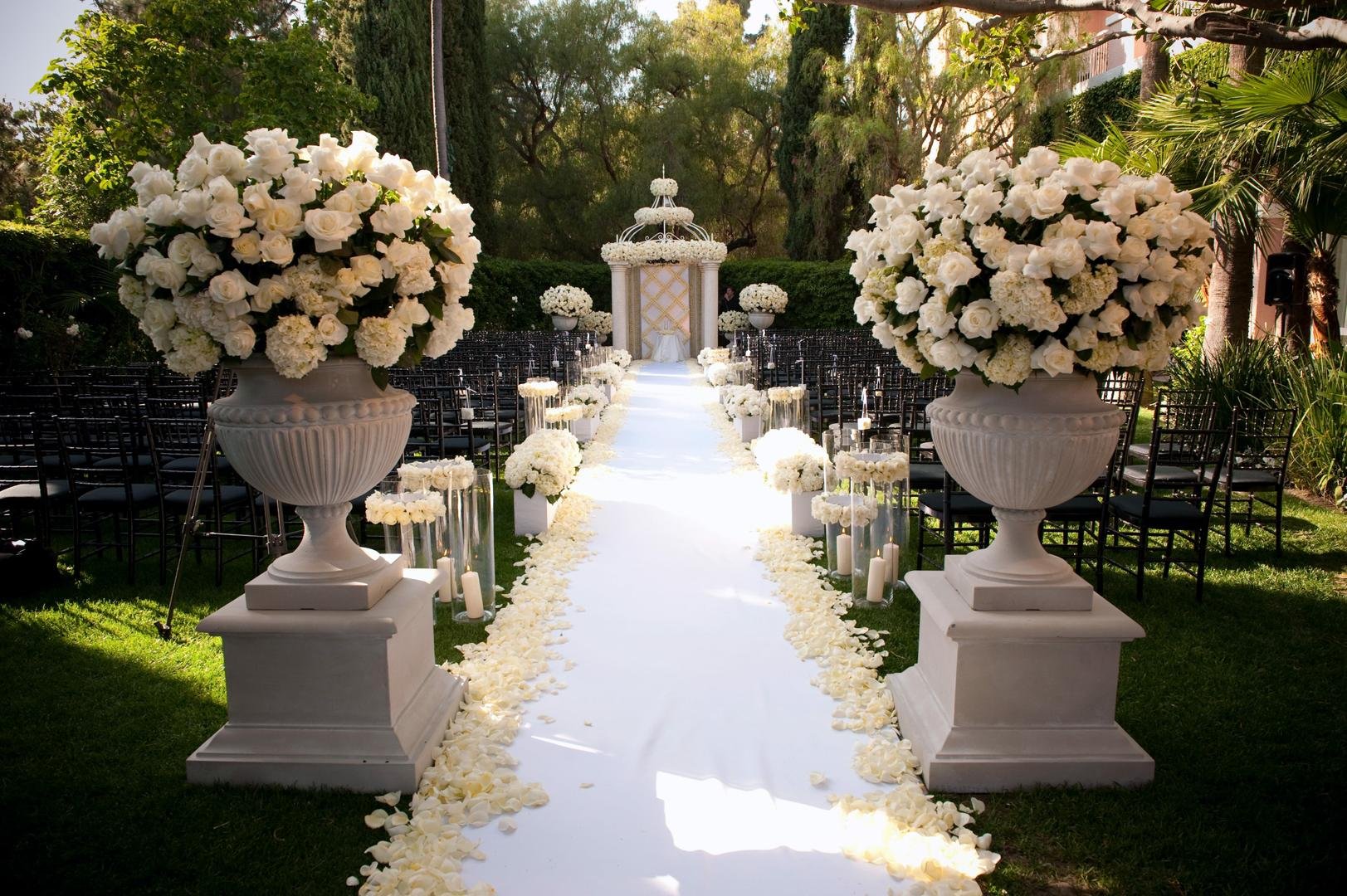 Ivory Floral Arrangements