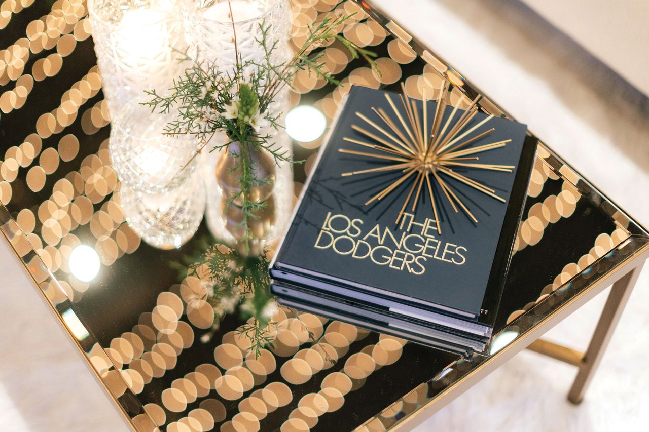 Black & Gold LA Dodgers Coffee Table Book