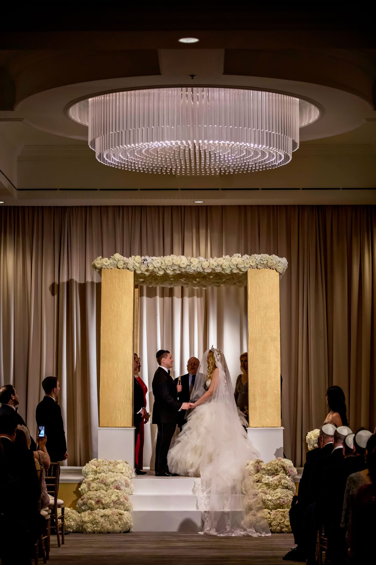 Interfaith White + Gold Ceremony