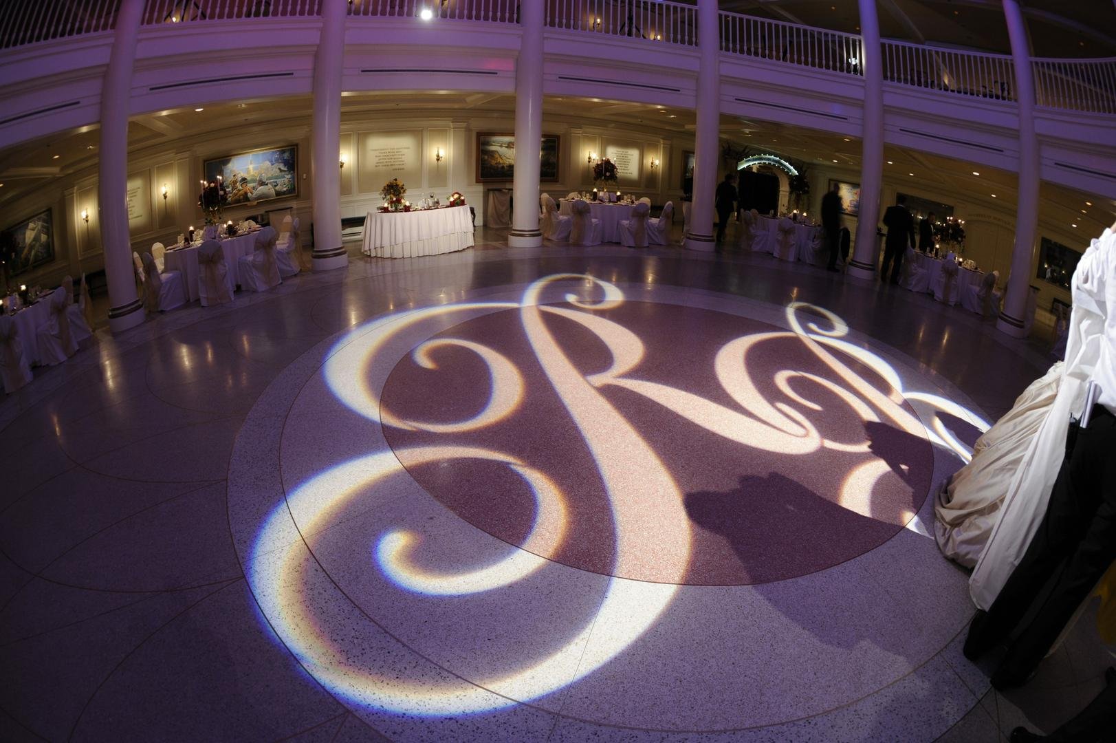 Wedding Monogram Lighting