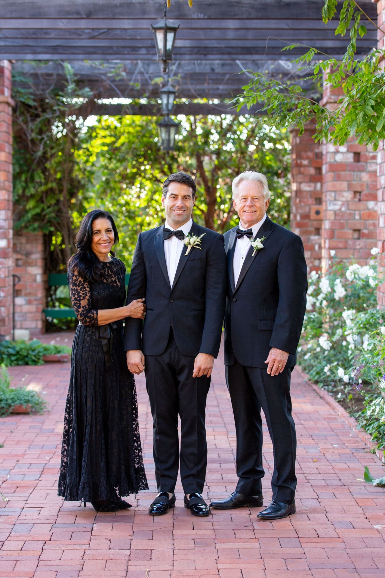 Groom with Mother & Father