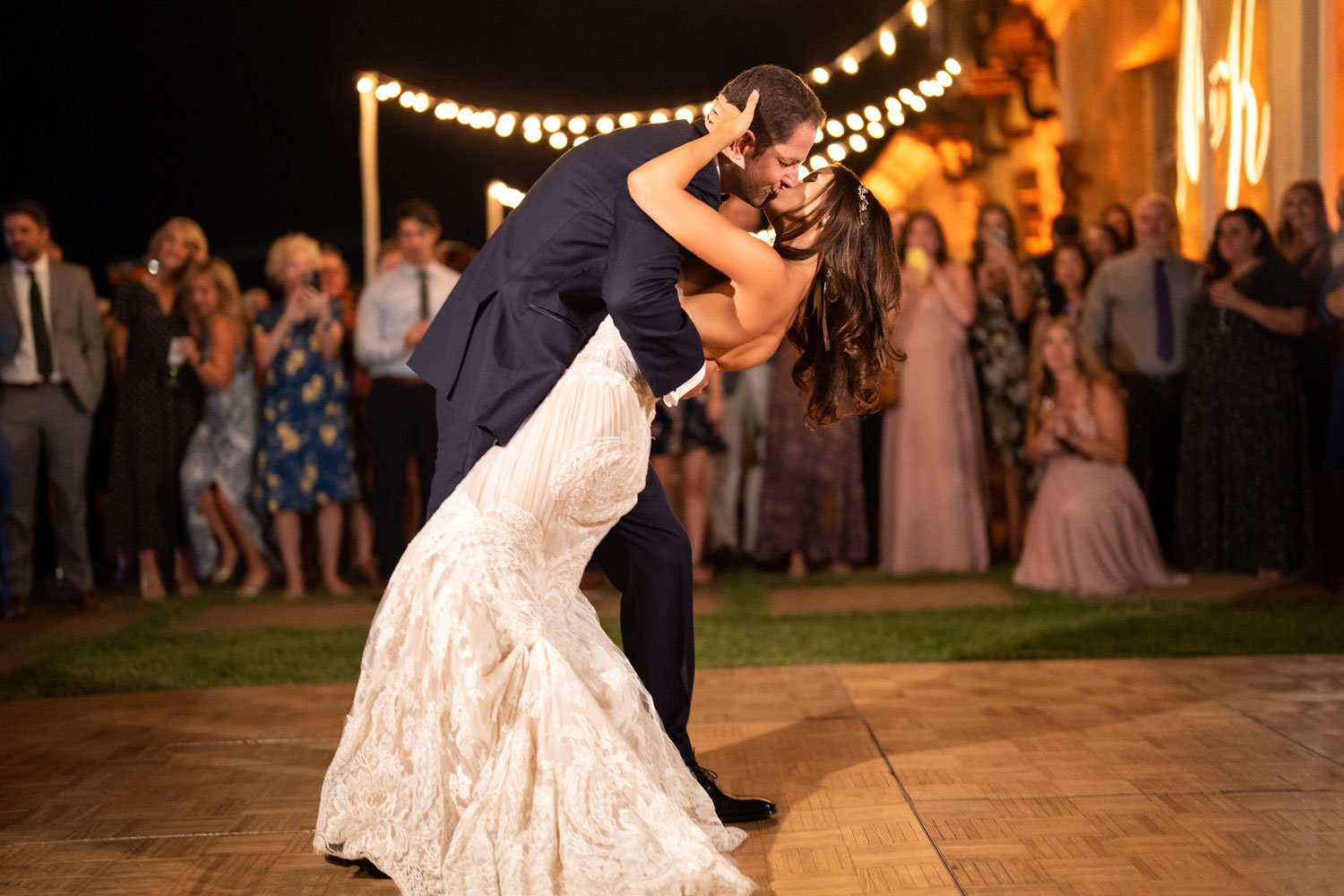 Kiss During First Dance
