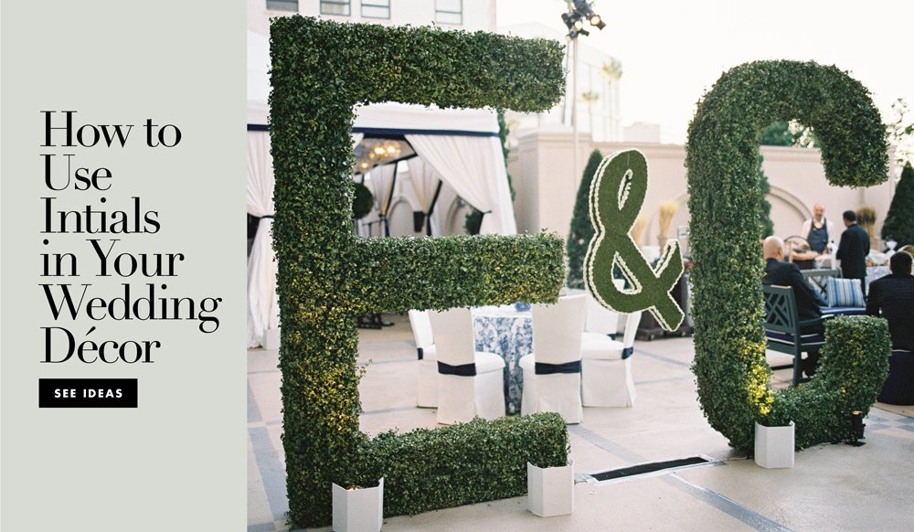 14 Ways to Decorate with Your Initials