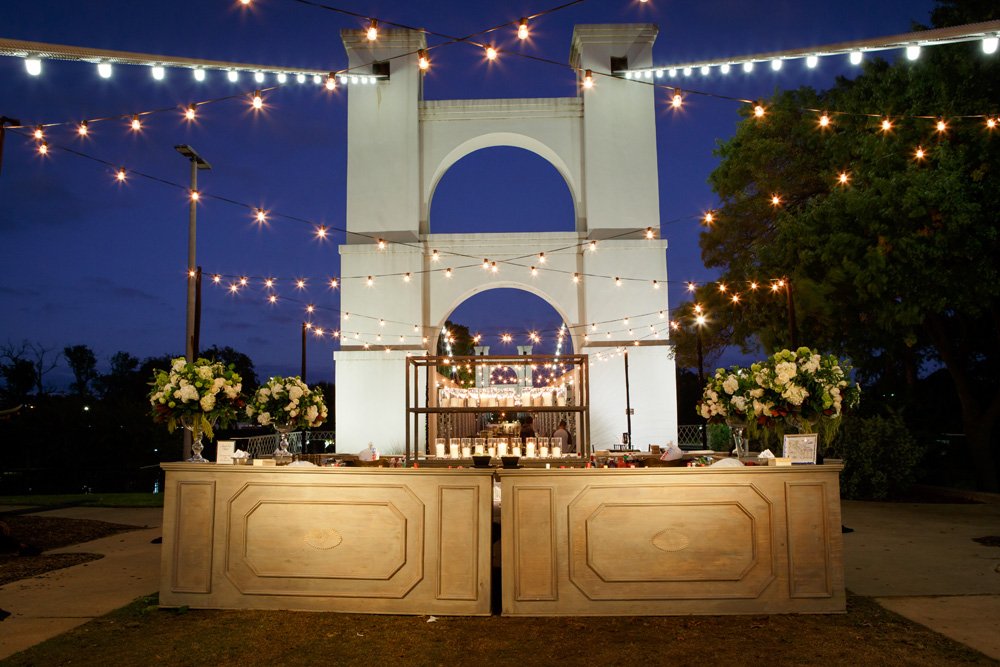 Wedding Bar on Suspension Bridge