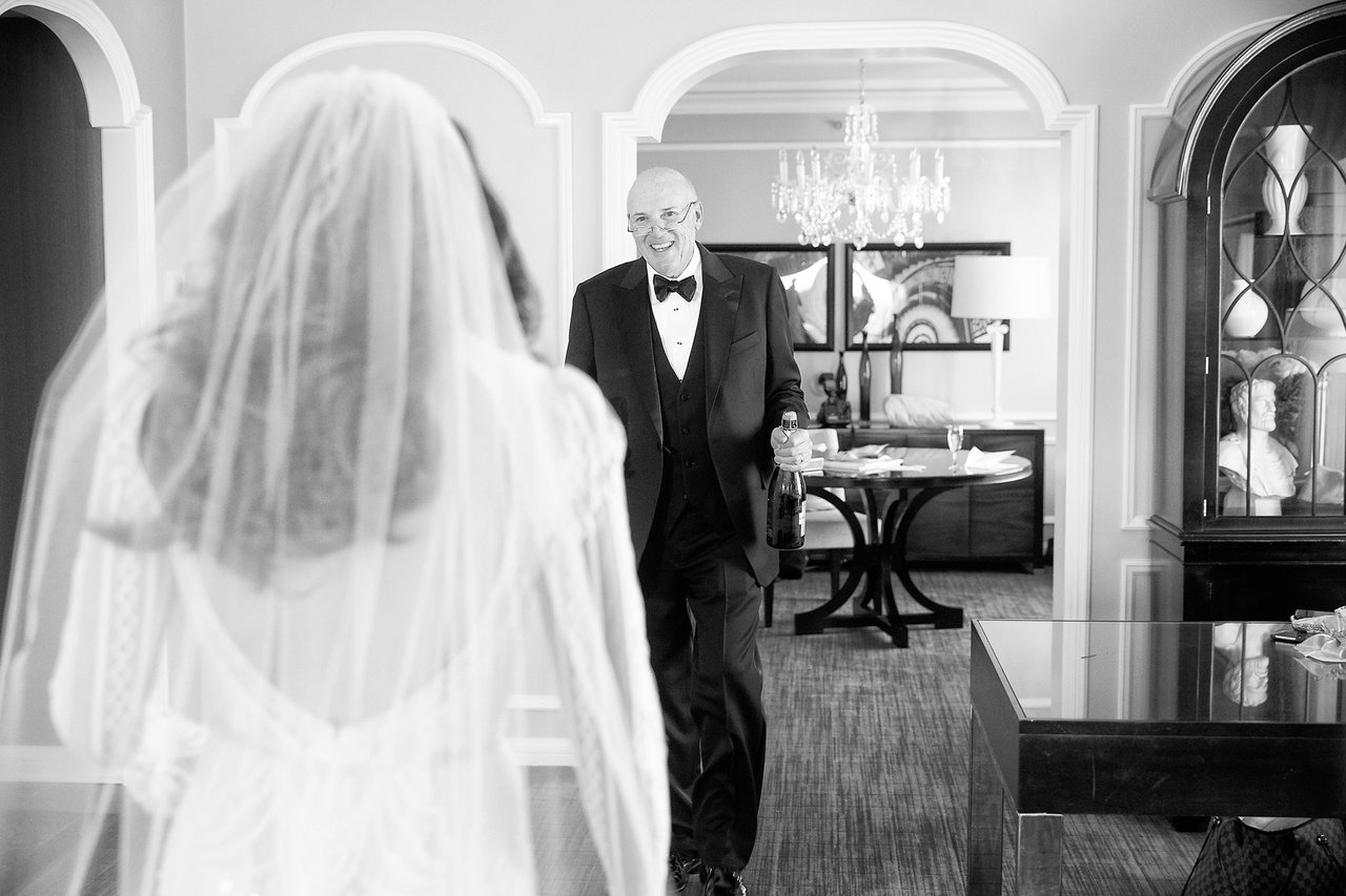 Father of the Bride's Reaction to Gown