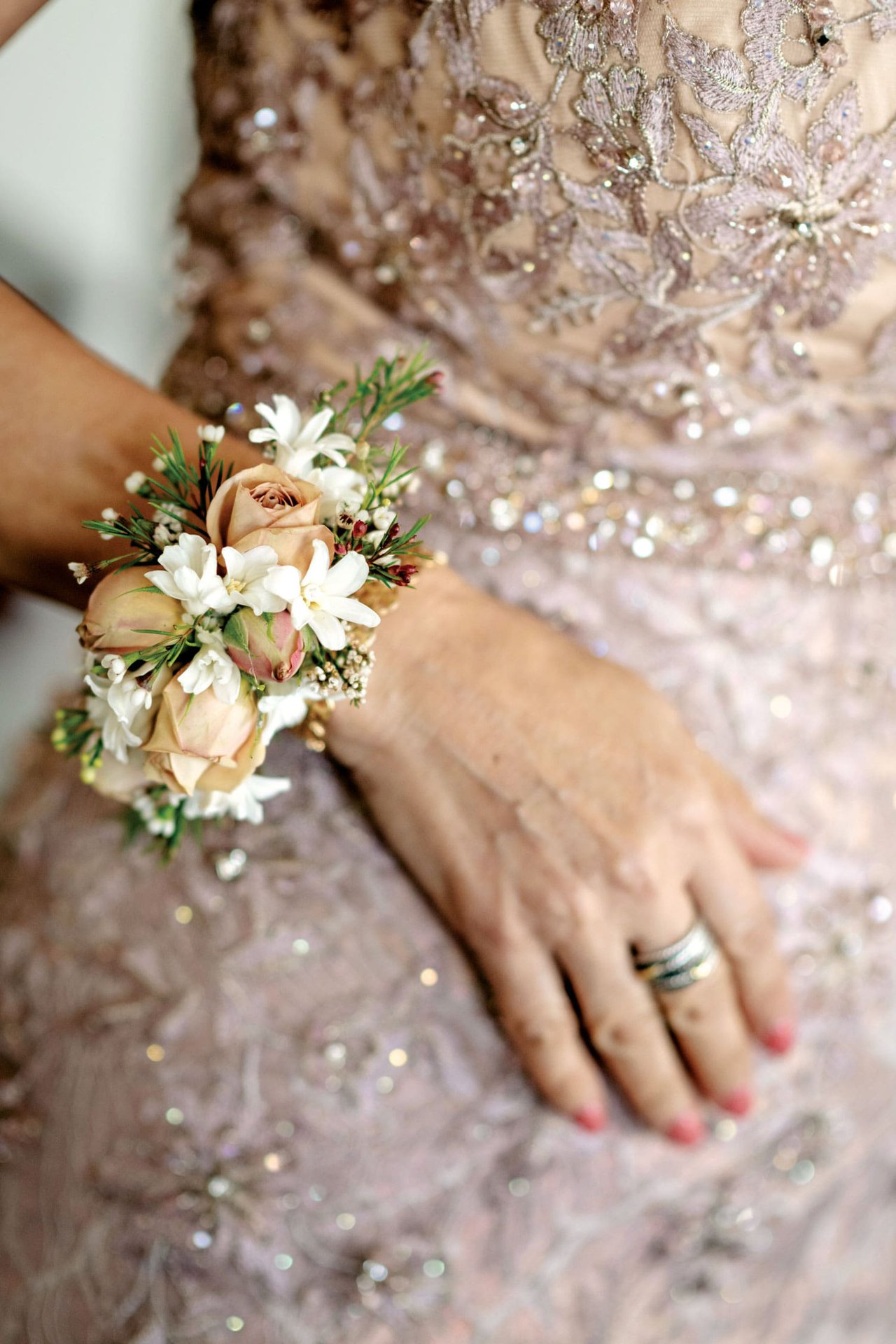 Floral Corsage for Mother of the Bride