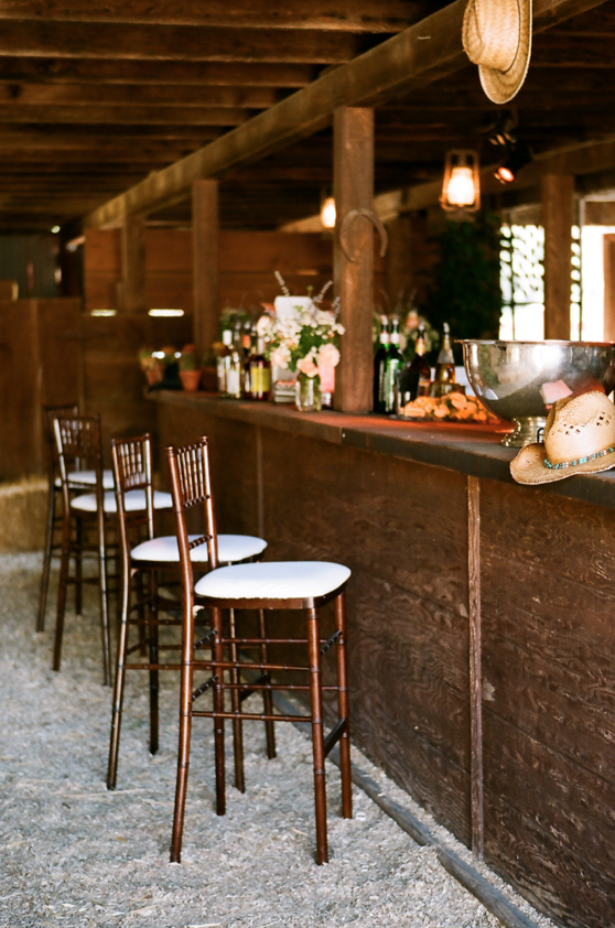 Rustic Wedding Bar