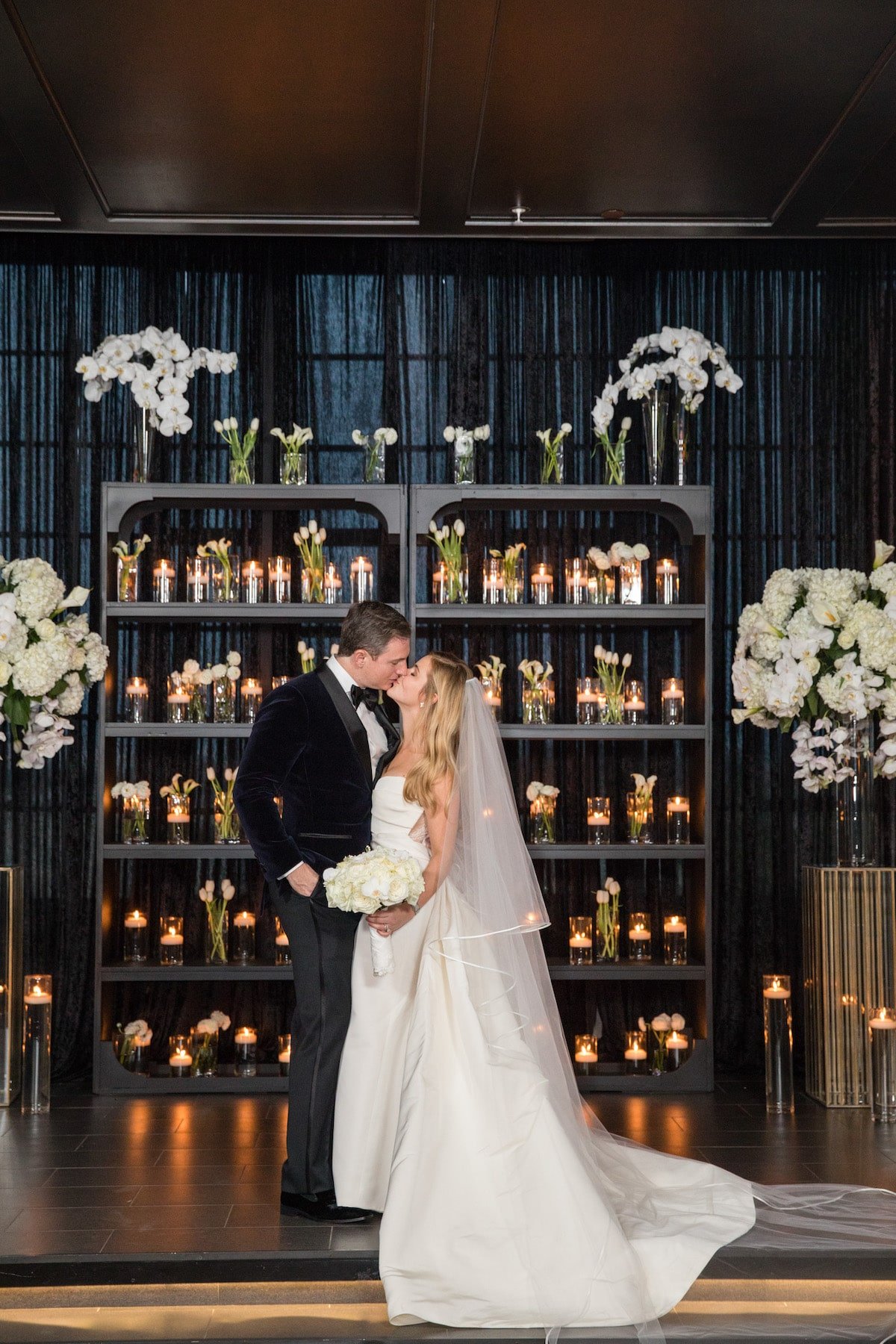 Modern NYC-Inspired Downtown Real Wedding in Houston, Texas