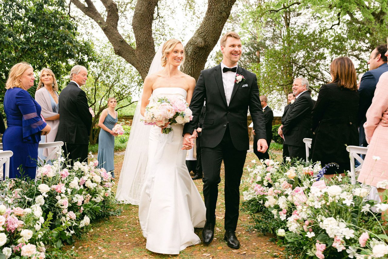 Classic Outdoor Wedding Recessional