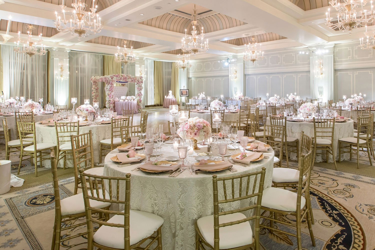 Luxurious Royal-Inspired Ballroom Real Wedding at a Castle Venue ...