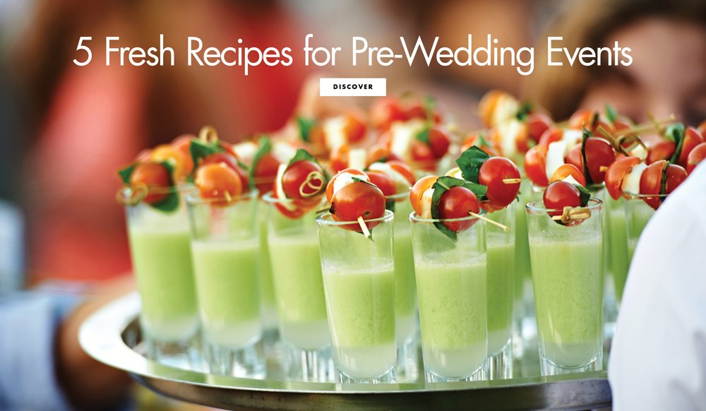 Celebrity Chef Cat Cora Shares Recipes for Pre-Wedding Events