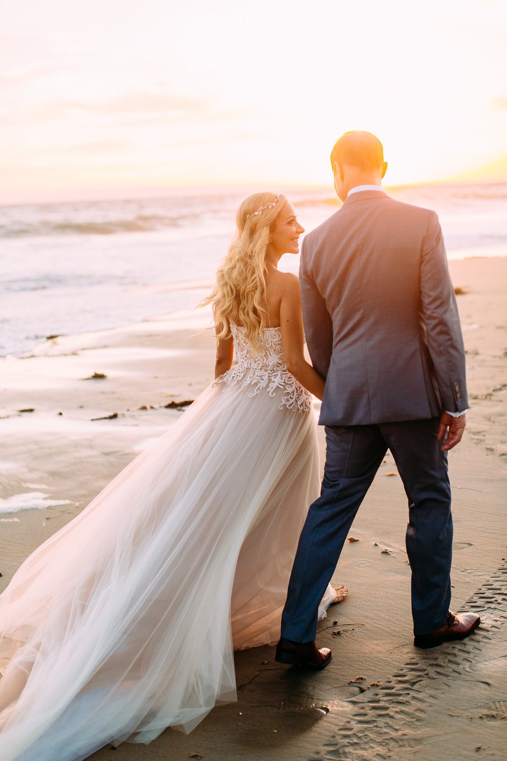 Gorgeous Sunset Beach Portrait
