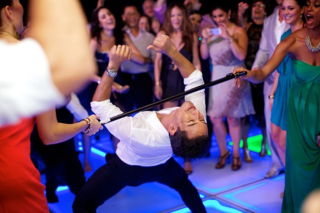 Mario Lopez Dancing Limbo
