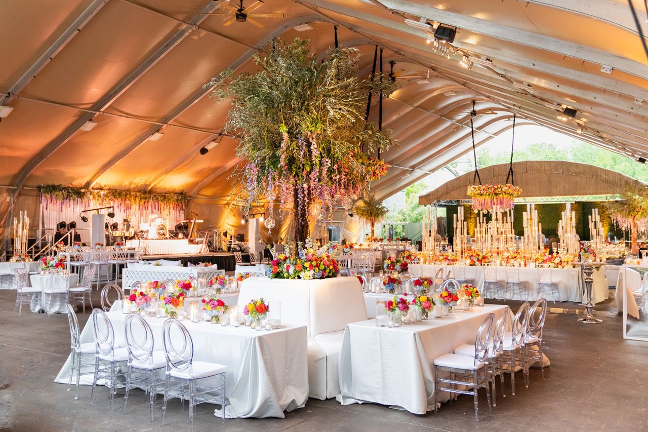Colorful Tent Wedding at Fort Worth Zoo