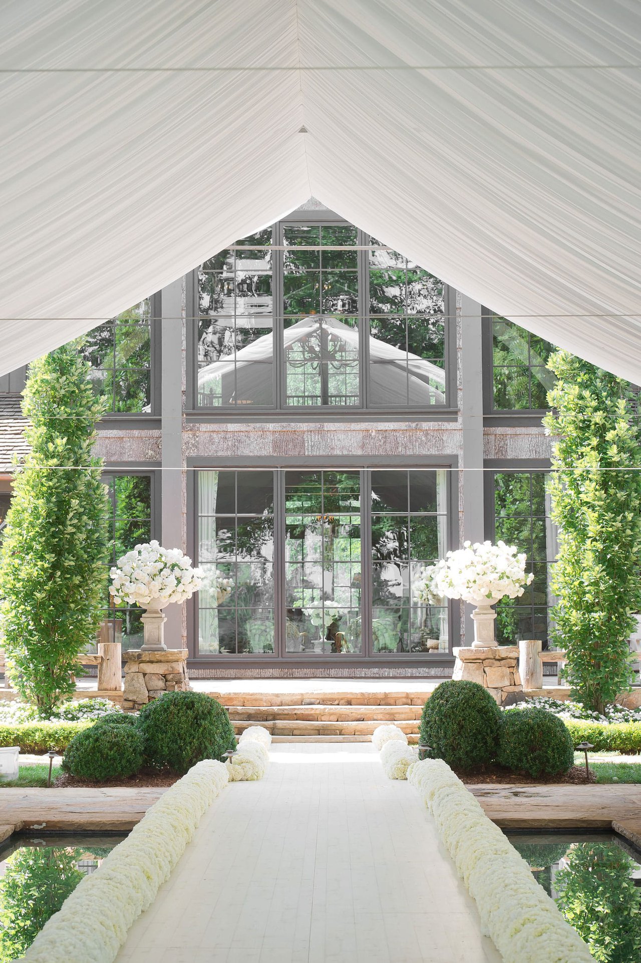 Aisle Over Pool from Jackson Family Estate