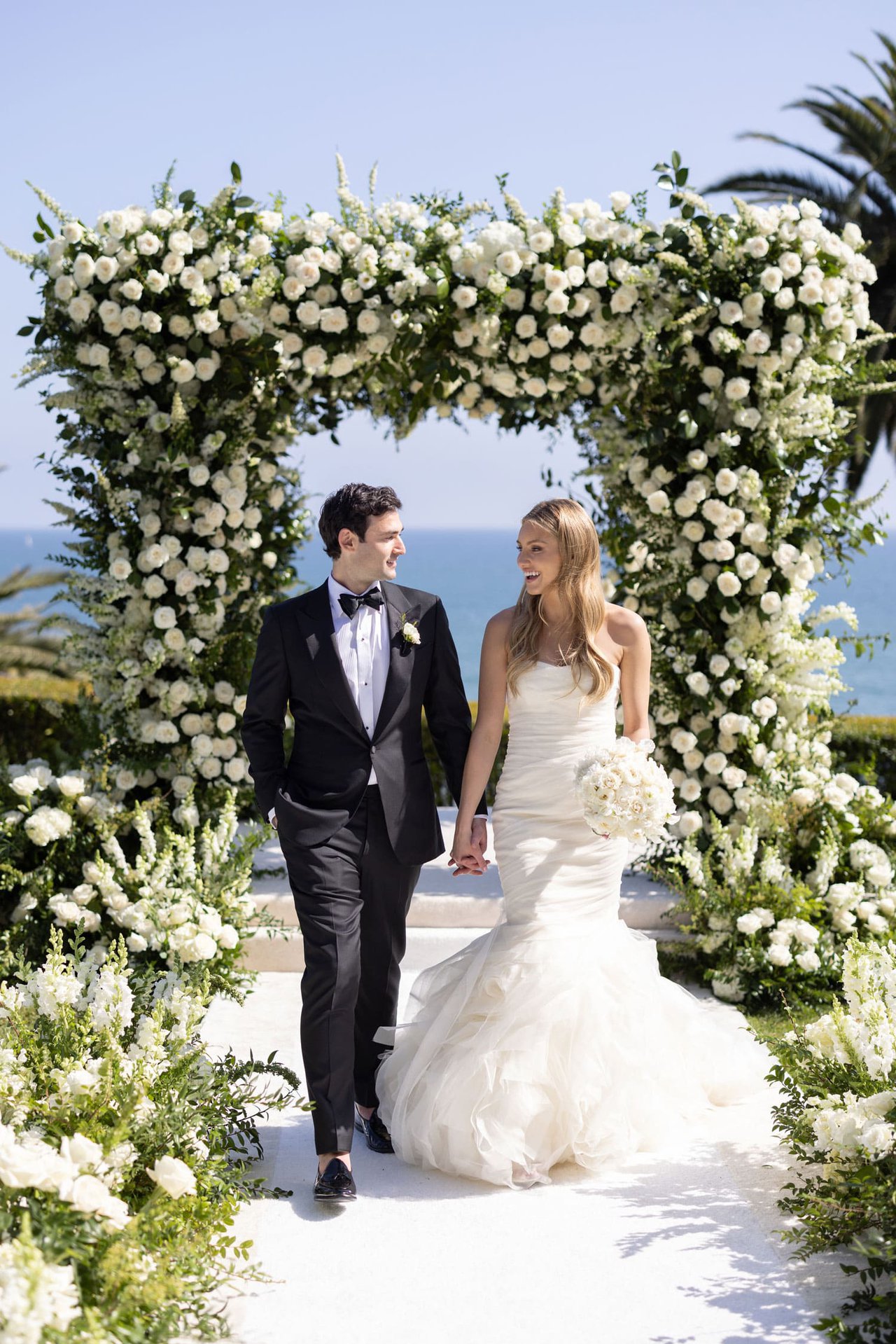 Bride & Groom Wedding Ceremony Portrait