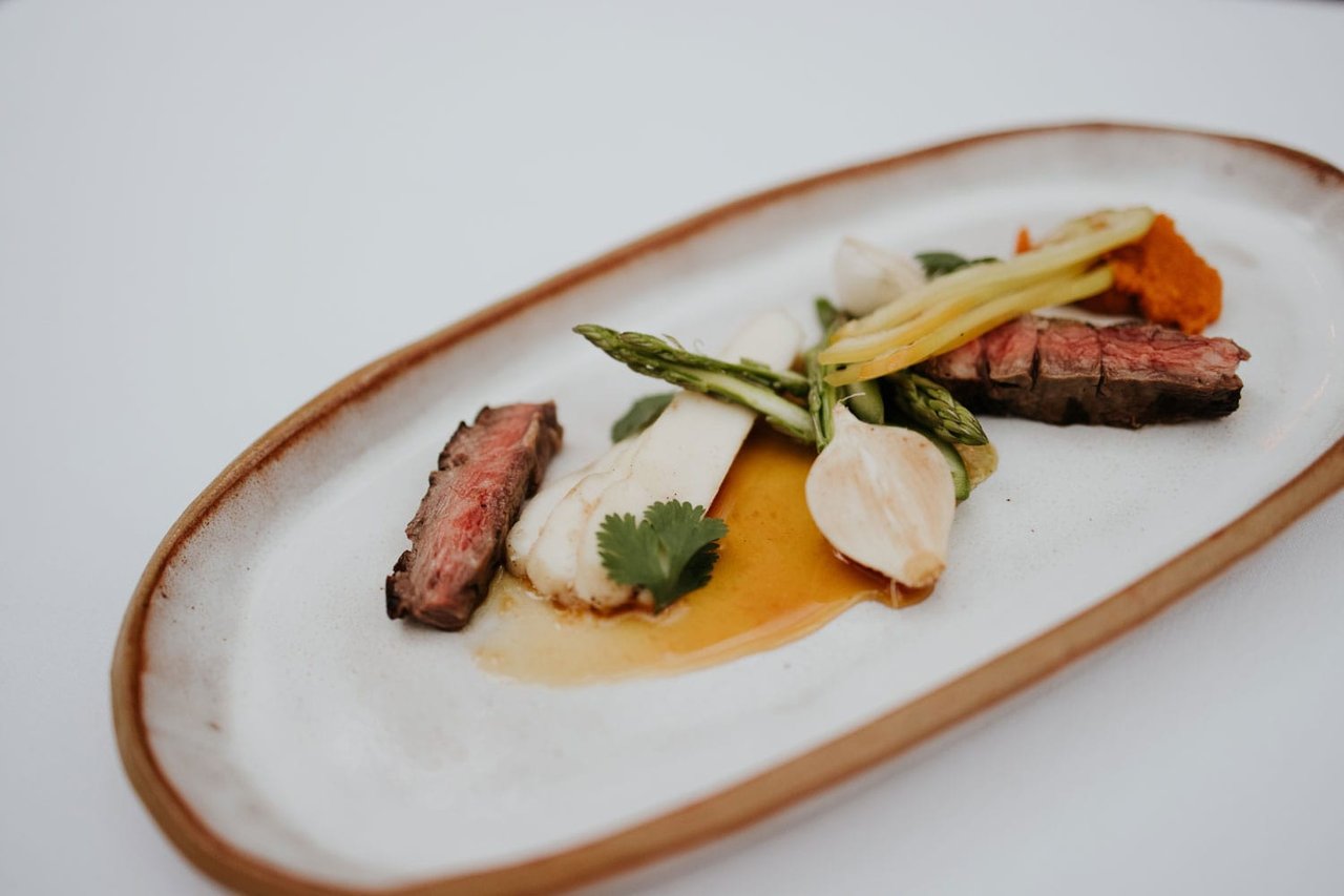 Meat Entrée at Wedding Reception