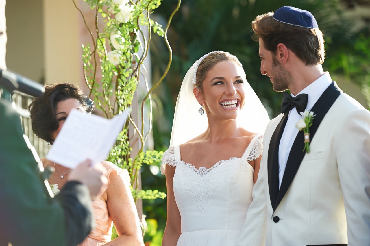 Jewish Ceremony Couple