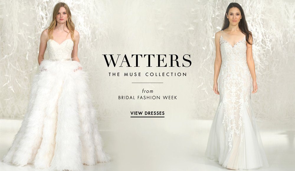 See the Graceful, Timeless Muse Collection by Watters 2016