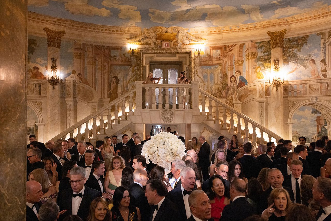 Guests Mingling Before Wedding Ceremony