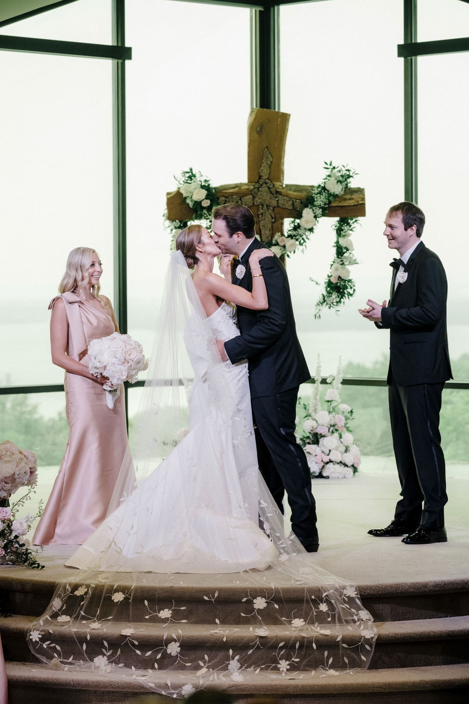 Horseshoe Bay Chapel & Tent Wedding by the Lake