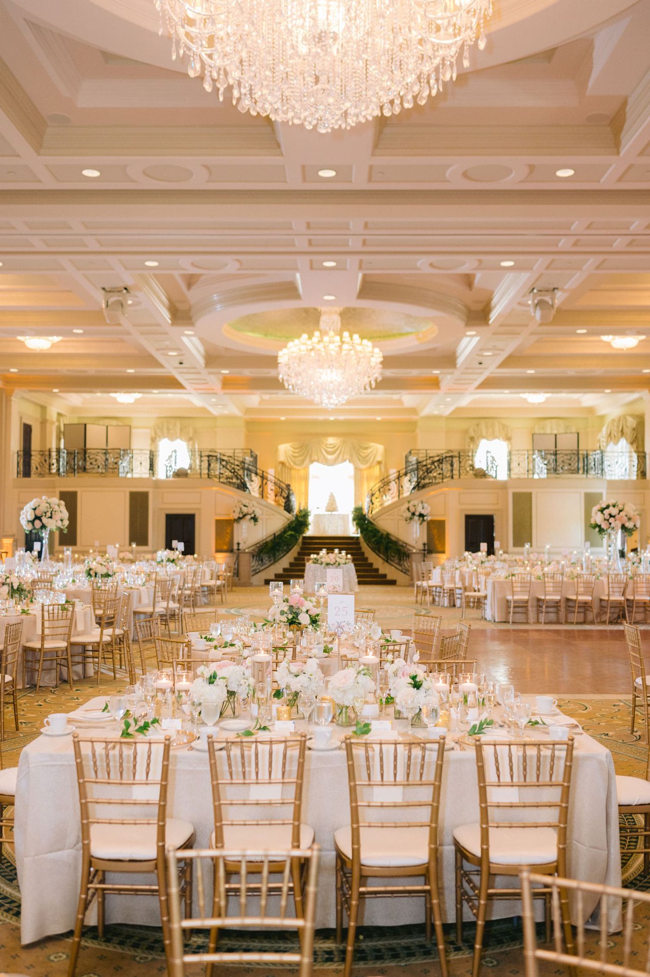 Classic Ballroom Wedding at Country Club