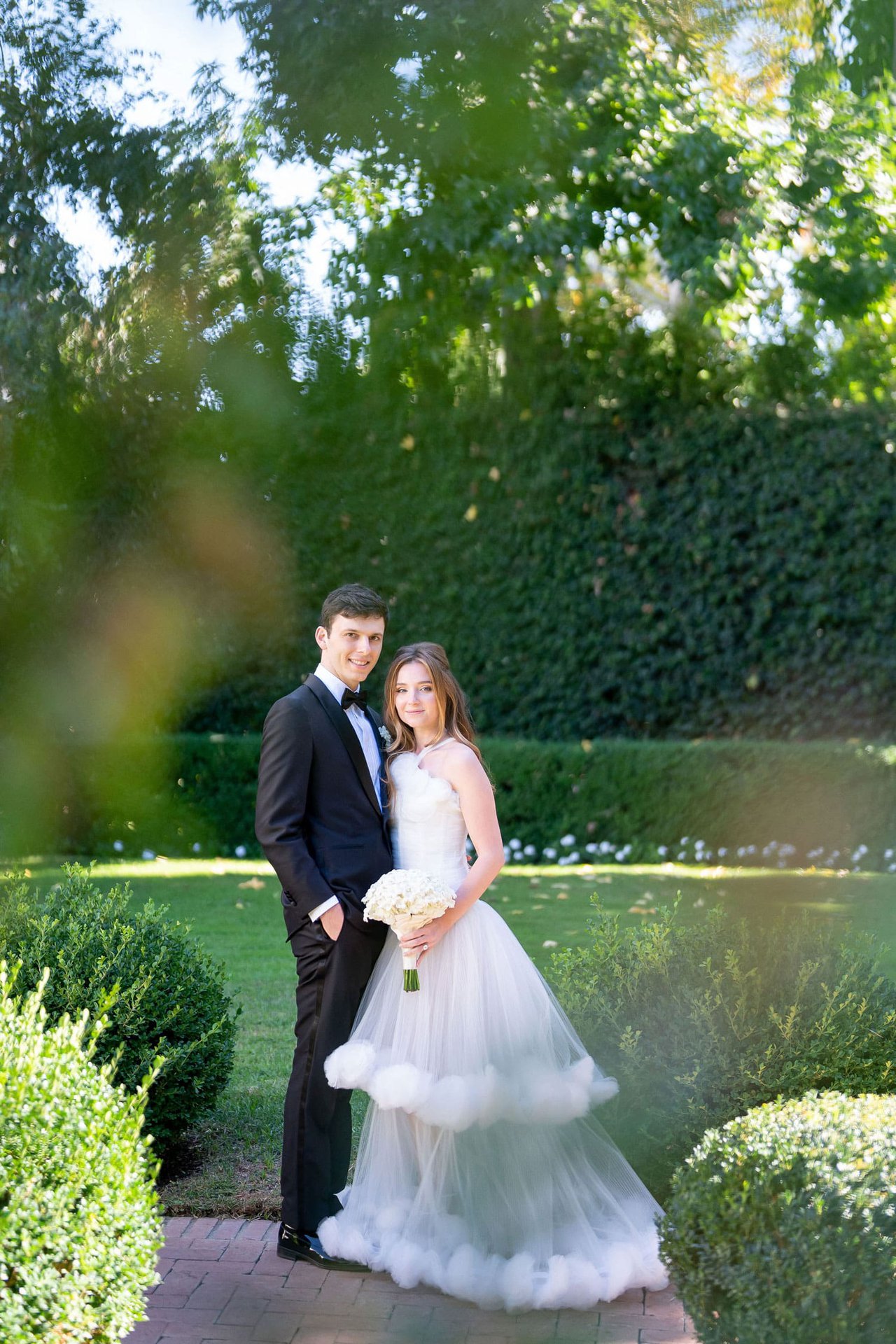 At-Home Wedding Portrait - Maya Myers Photography