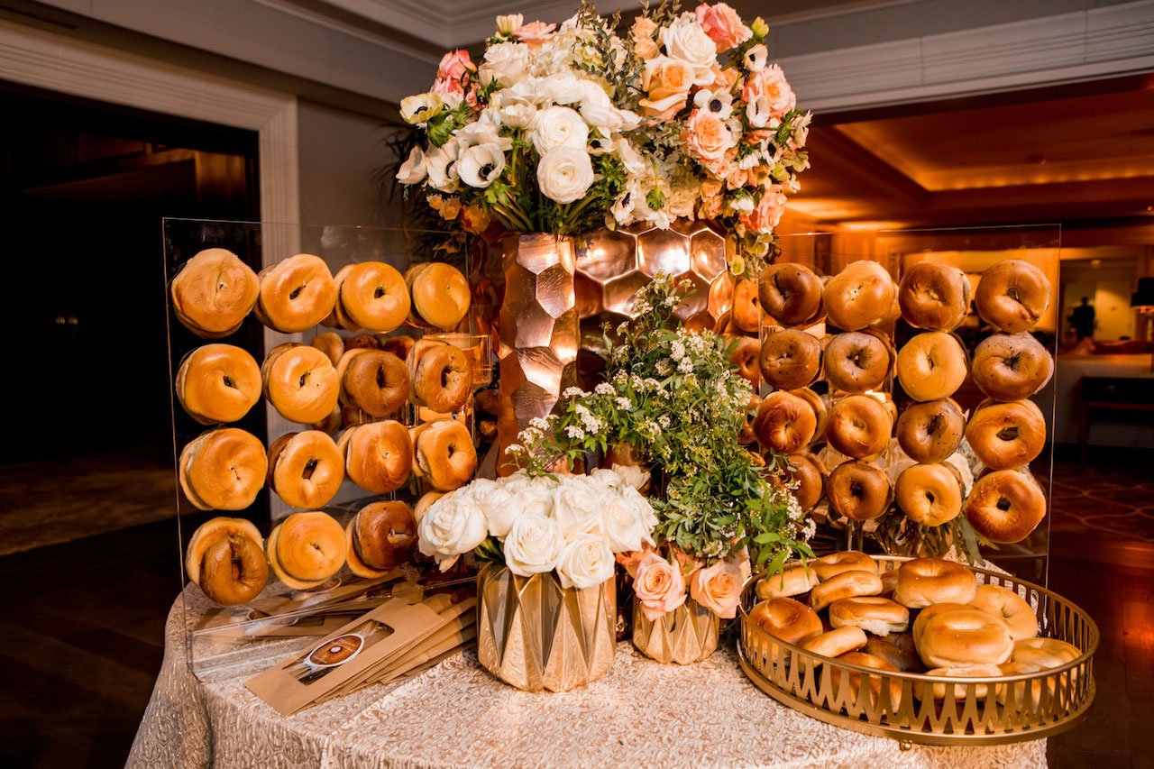 Bagel Bar for To-Go Favors