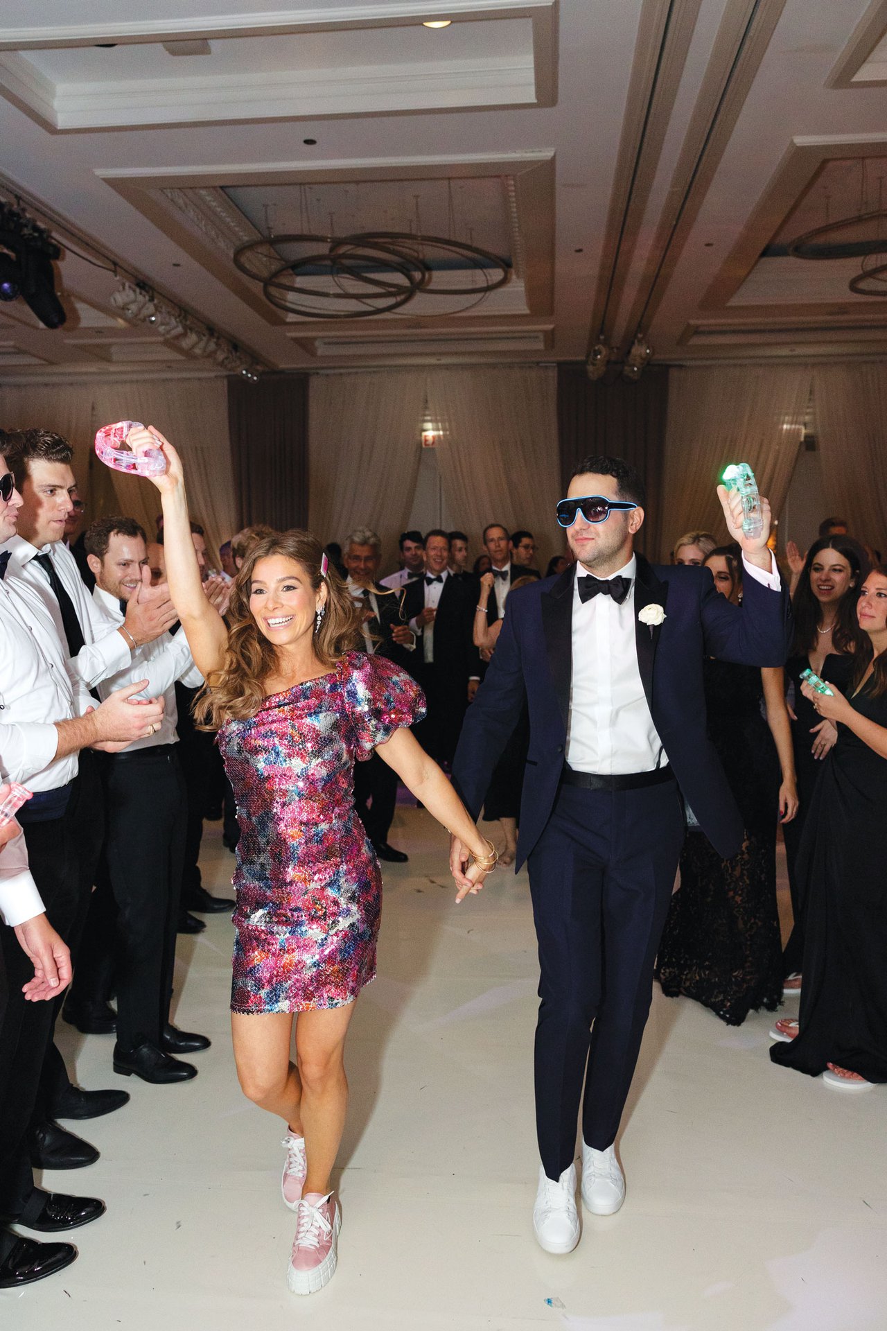 Bride & Groom Entering After-Party