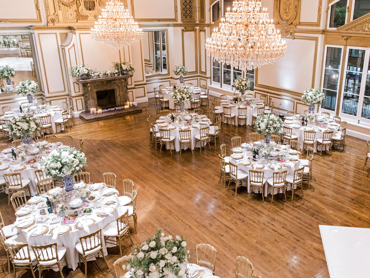 Historic Ballroom with Timeless Décor