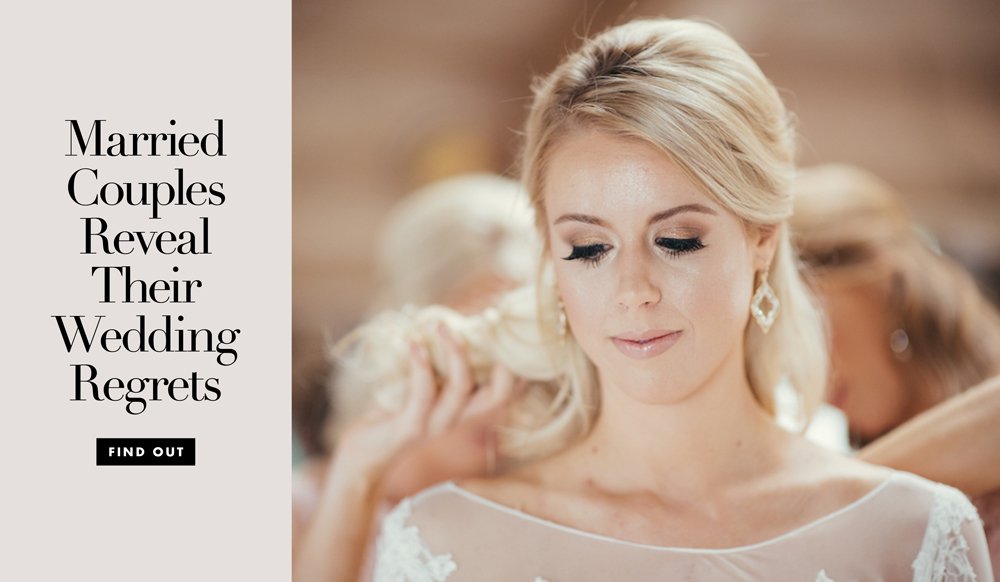 Married Couples Reveal Their Wedding Regrets