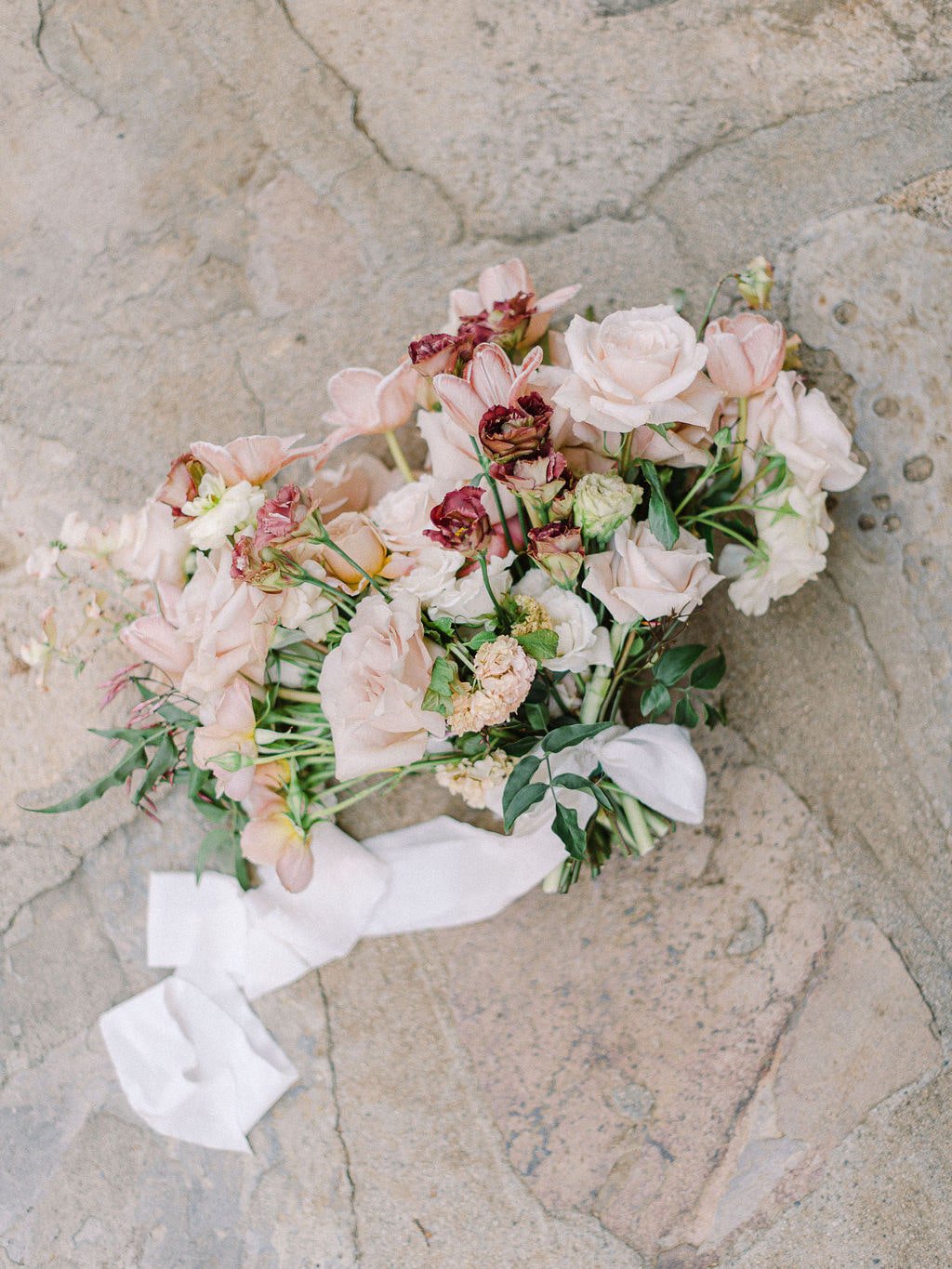 Wedding Bouquet in Shades of Pink