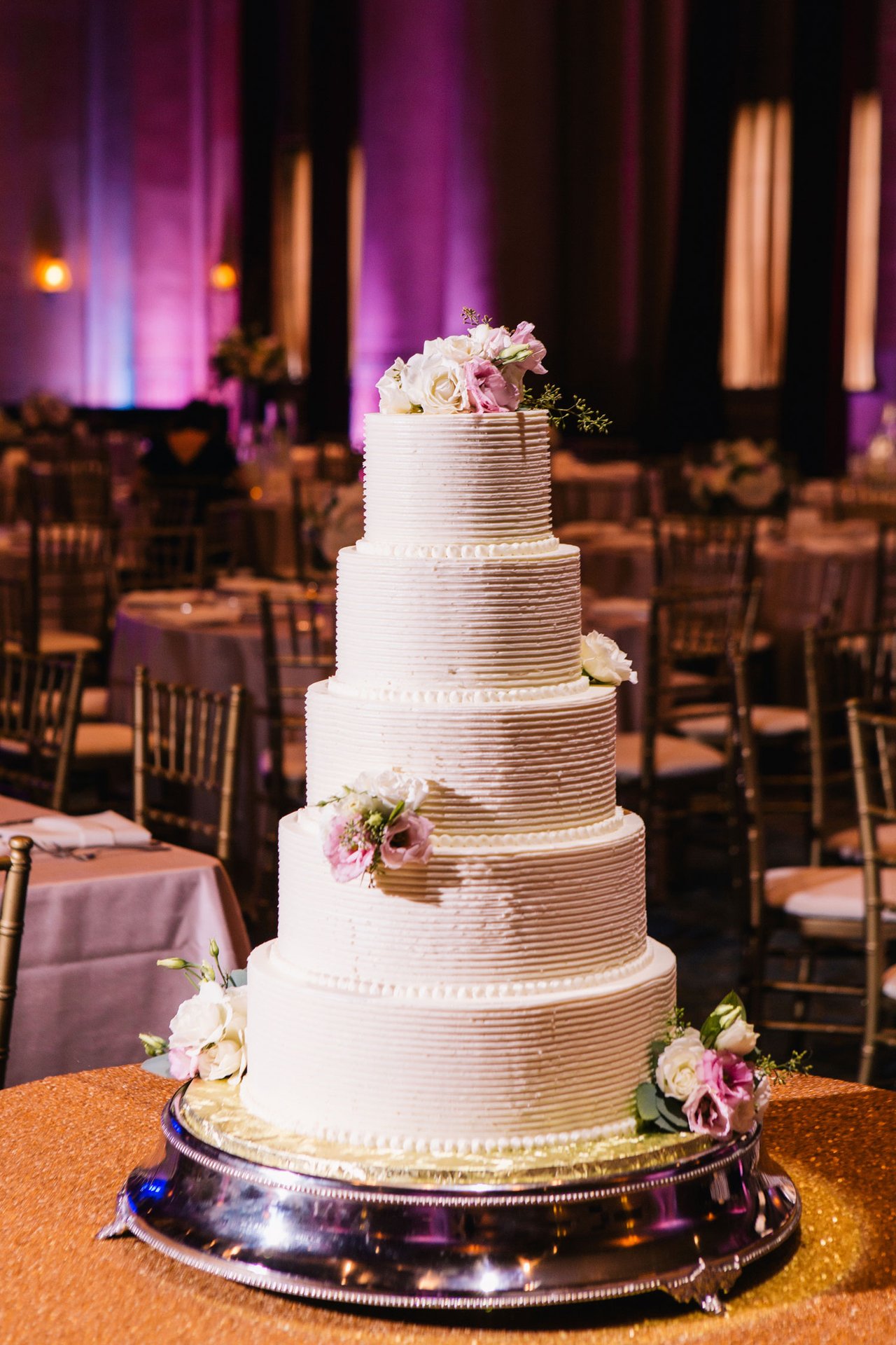 Five-Tier Buttercream Cake