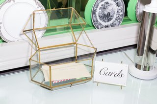 Geometric Card Box