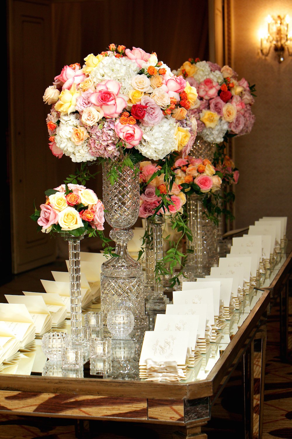 Wedding Program Table