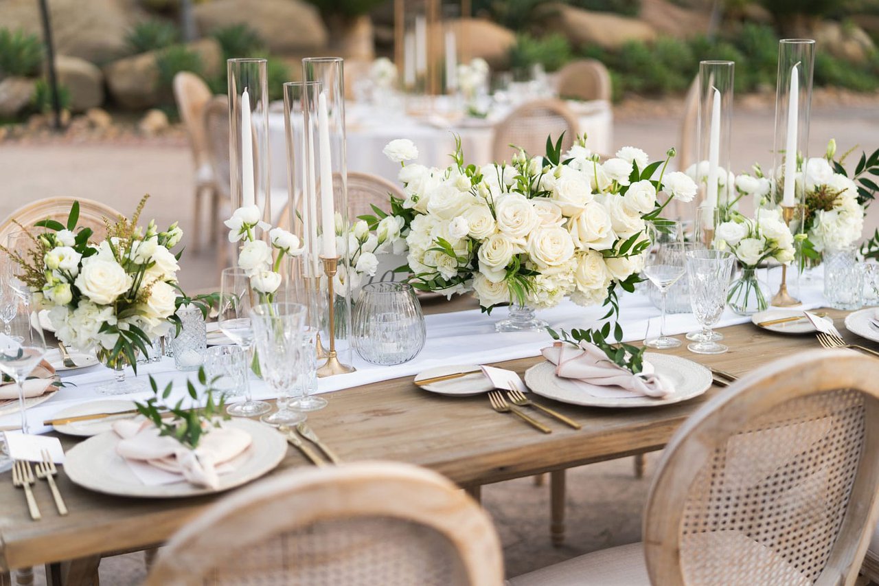 An Outdoor Wedding with a Natural, Neutral Design in California