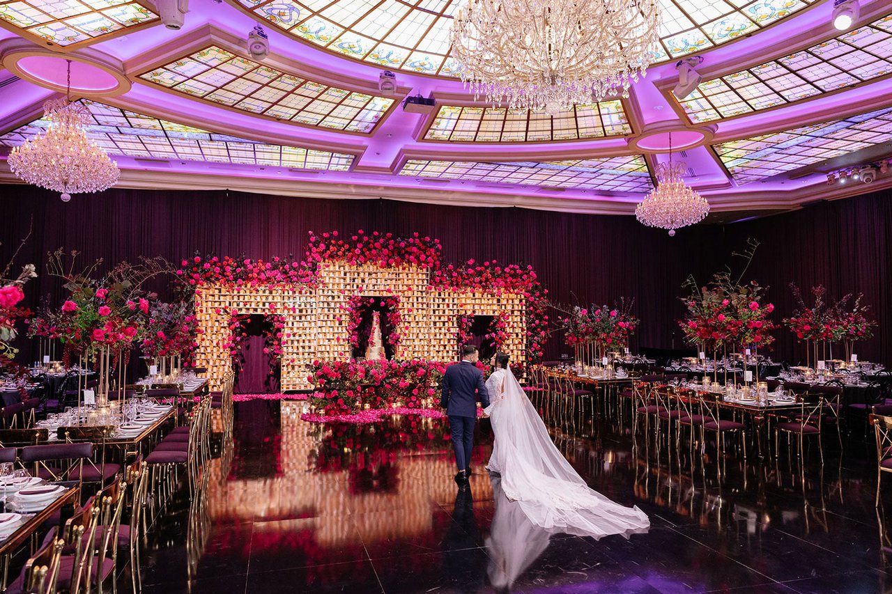 Bride & Groom at Bold Taglyan Complex Wedding