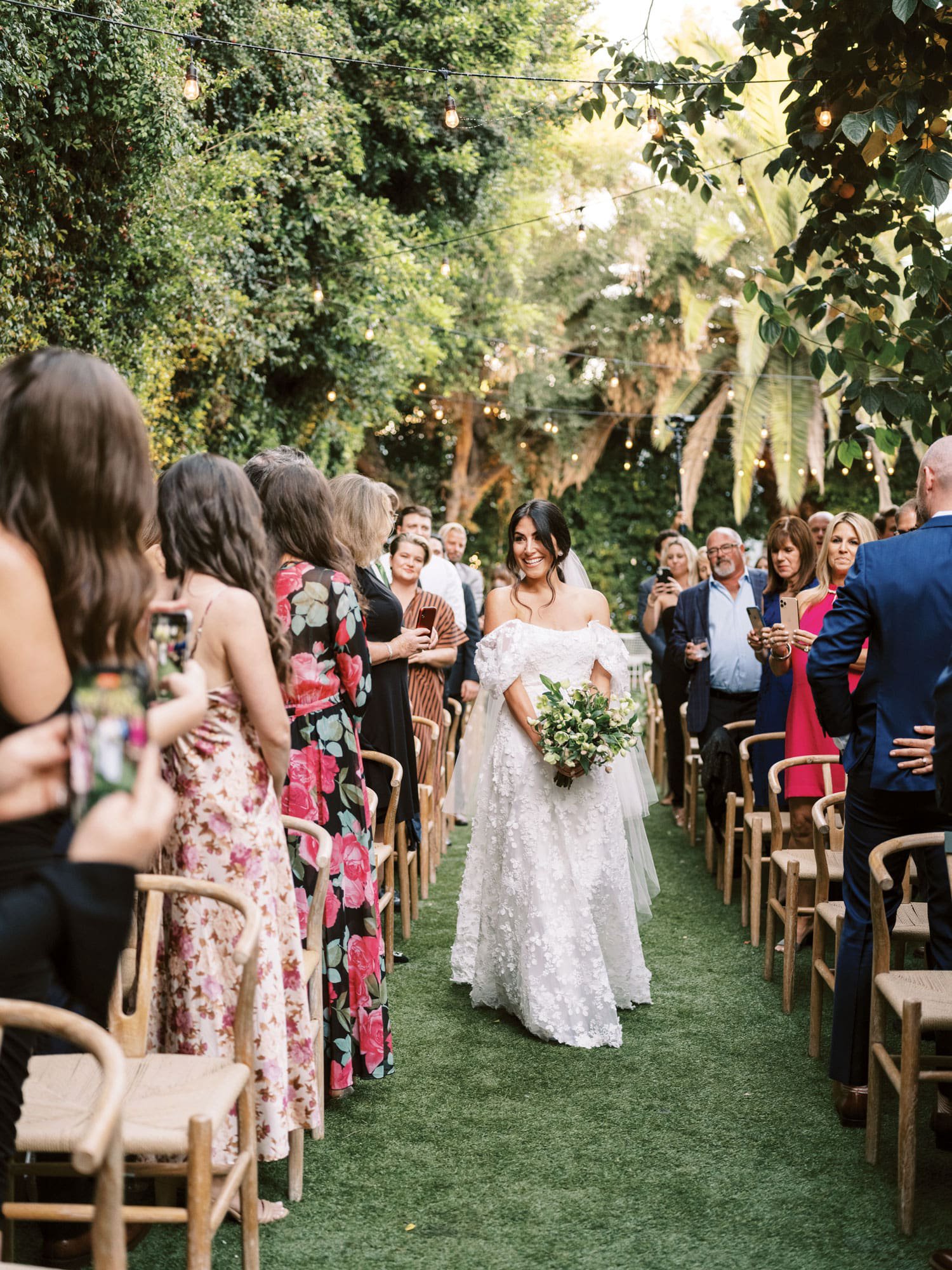 Paige Blatt of Geller Events' LA Wedding with a Bounce House