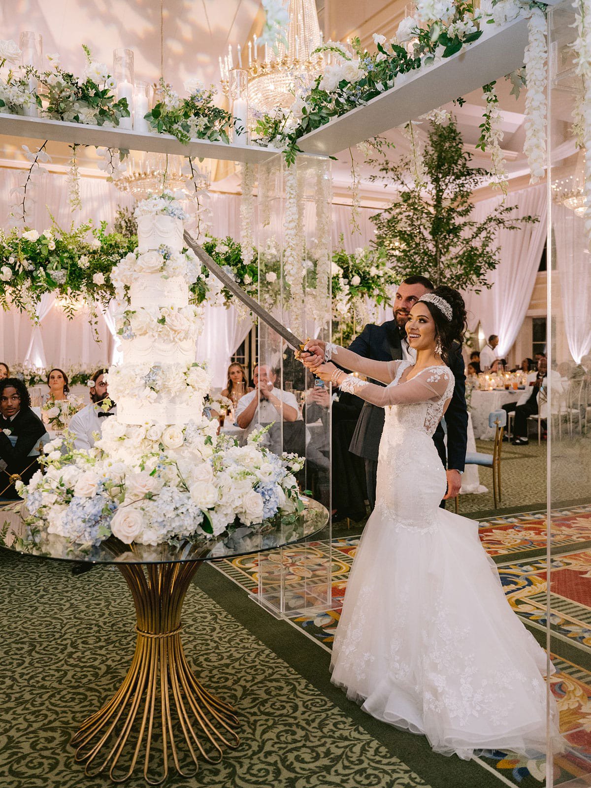 Sword-Cutting of Wedding Cake