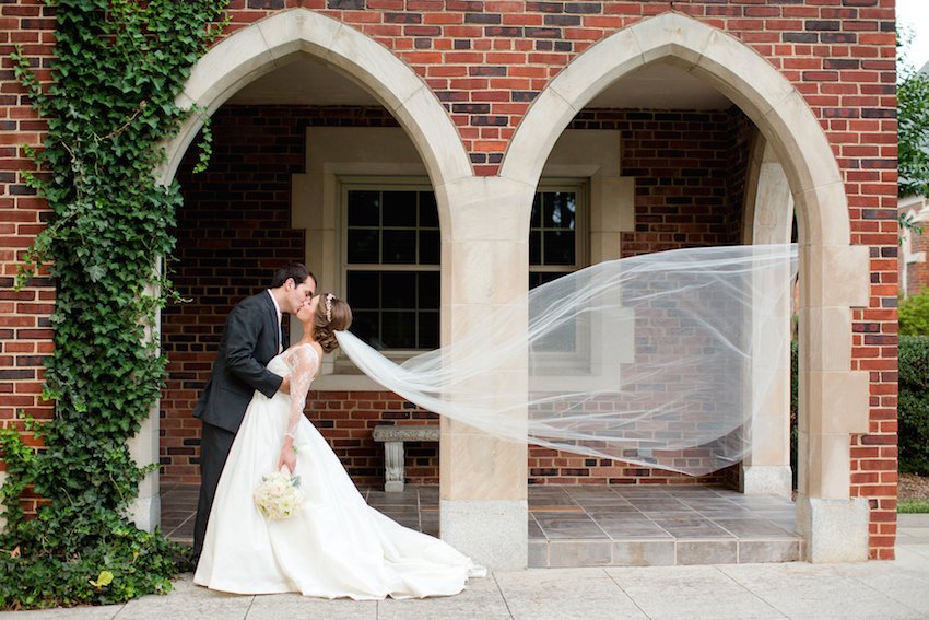Windswept Veil in Virginia